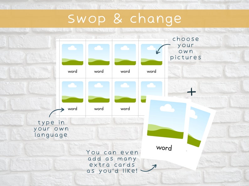 Reptiles Editable Flashcards for Canva, DIY Flashcards for Any Language ...