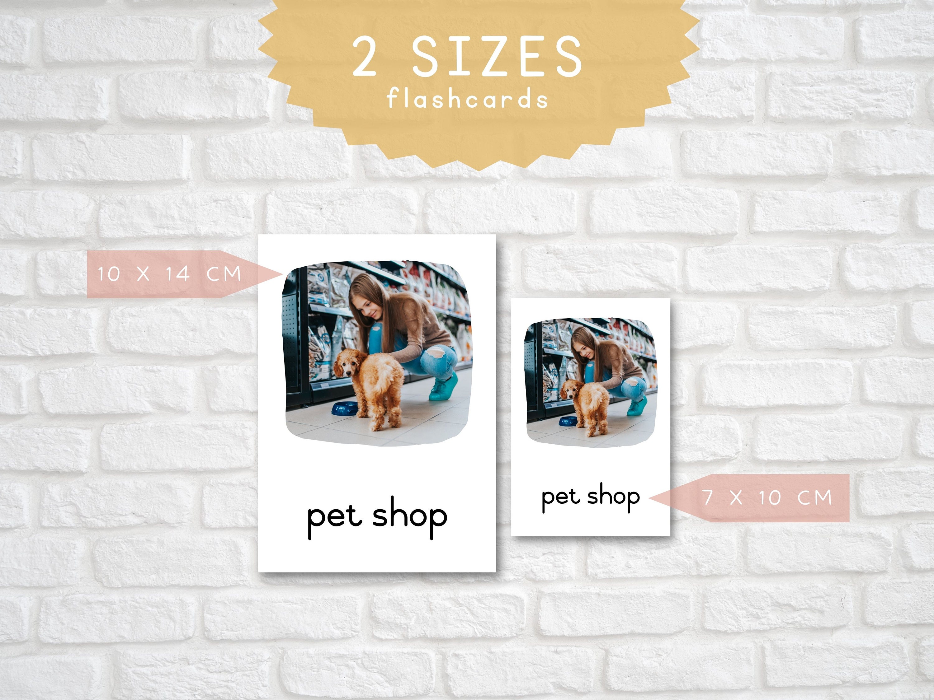 16 Places in My Community Flashcards for Young Learners, Real Photos ...