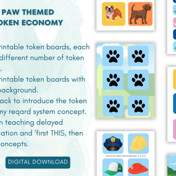 Paw Patrol Token - Etsy Ireland