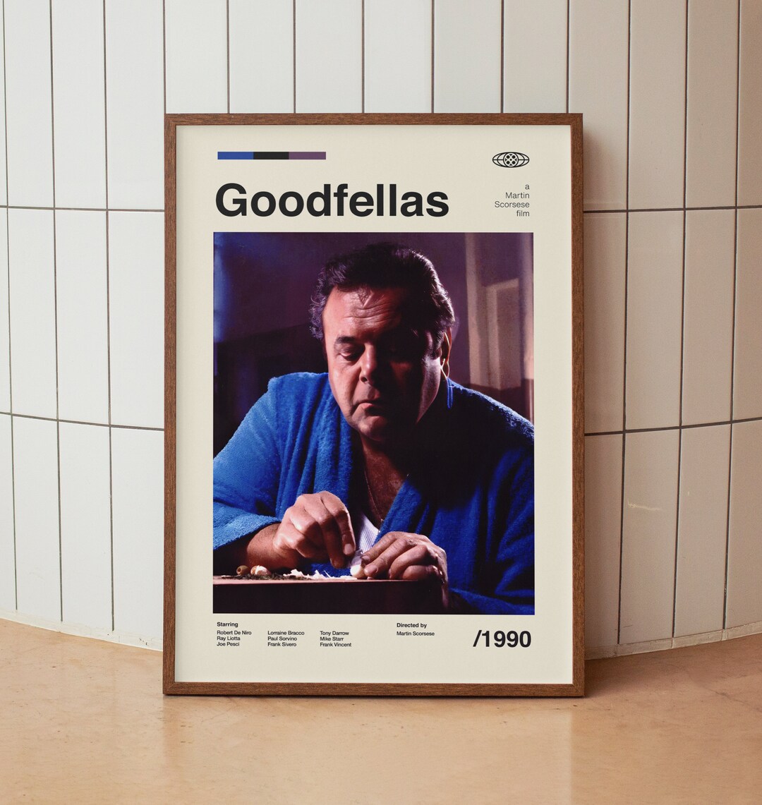 Goodfellas Wall Art Print - Robert De Niro Ray Liotta Joe Pesci ...