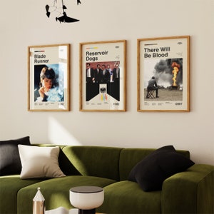 Blade Runner 1982 Vintage Movie Poster - Harrison Ford - Minimalist ...