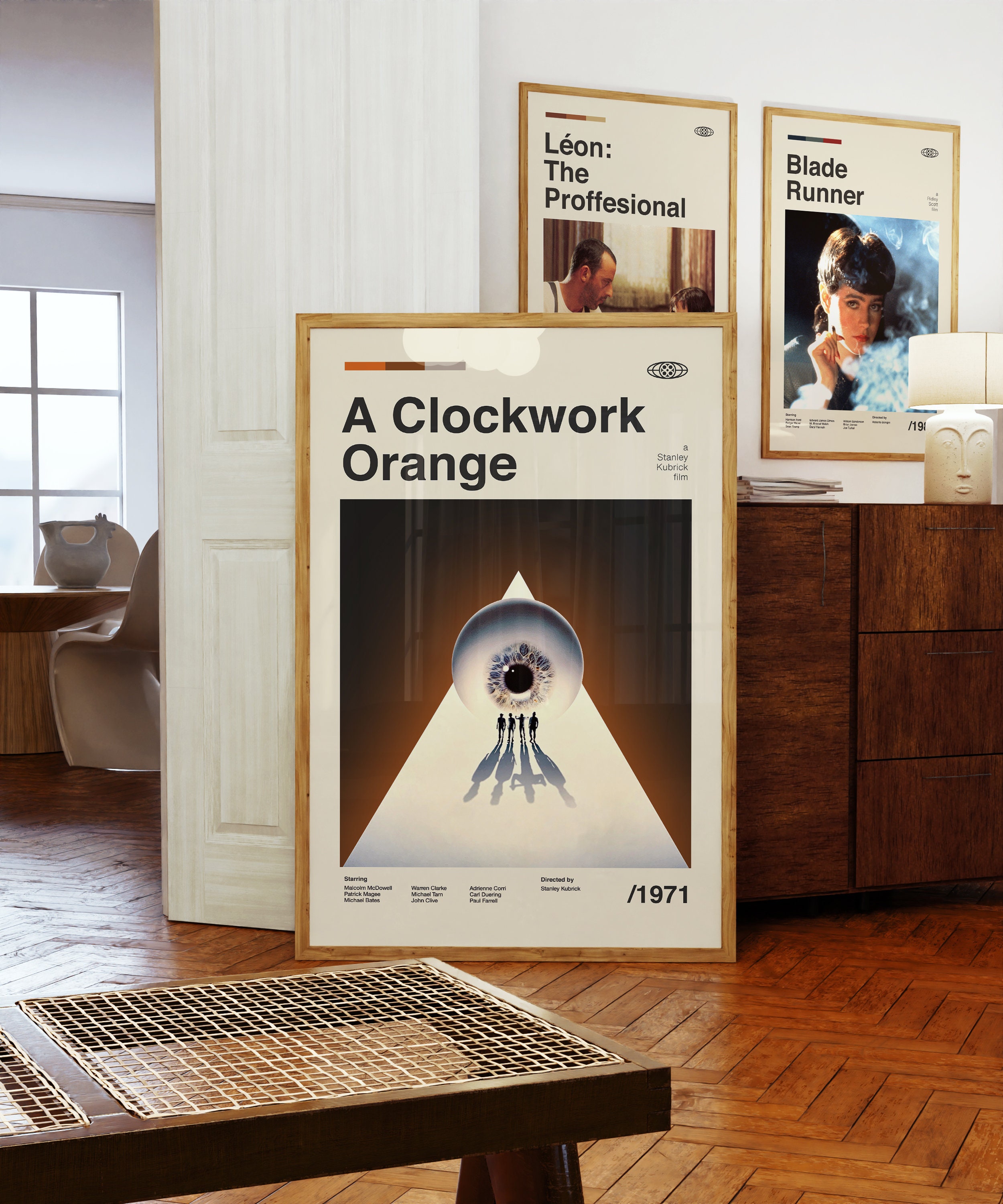 A Clockwork Orange Wall Art Print - Kubrick Film Movie Poster sold by ...