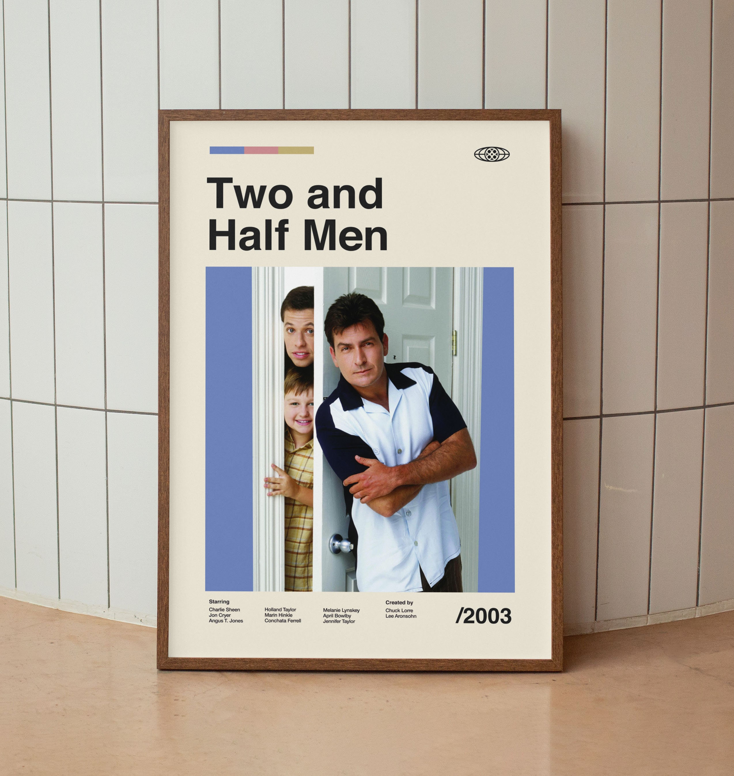 Two And A Half Men Poster