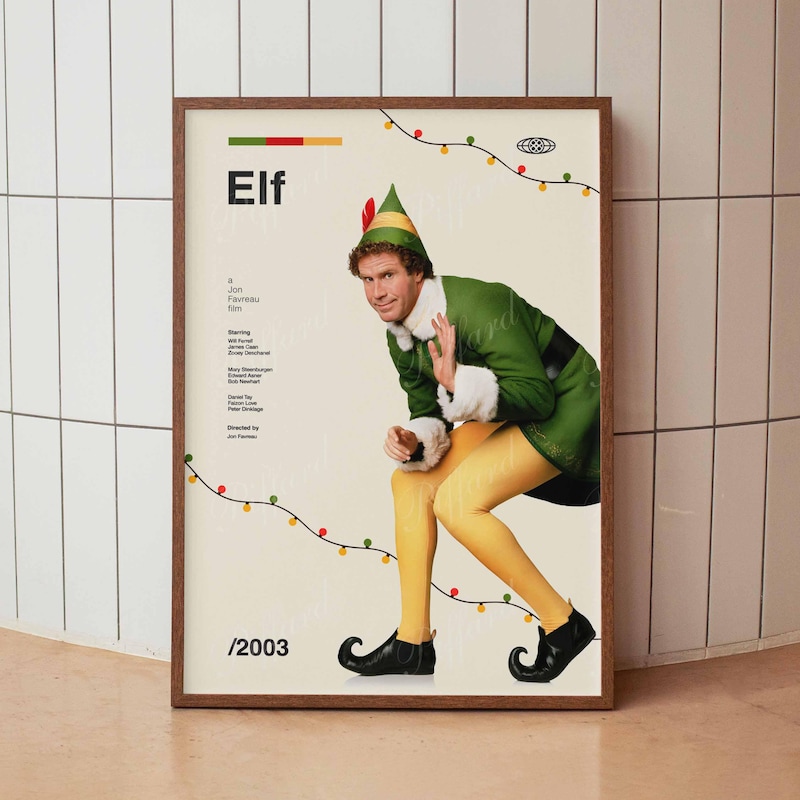 Elf Film Poster - Etsy