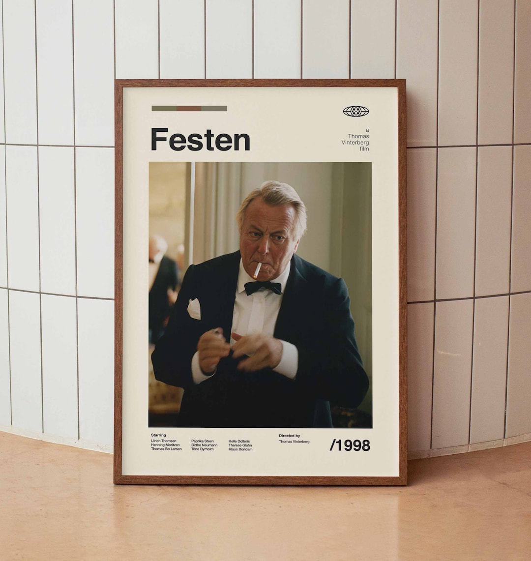 Festen (the Celebration) Vintage Movie Poster - Thomas Vinterberg ...