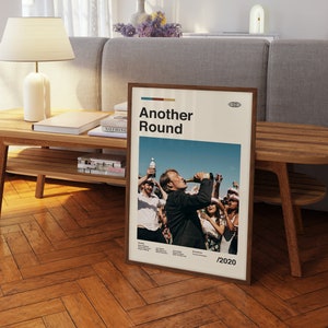 Another Round (druk) Wall Art Print - Mads Mikkelsen Film Poster ...