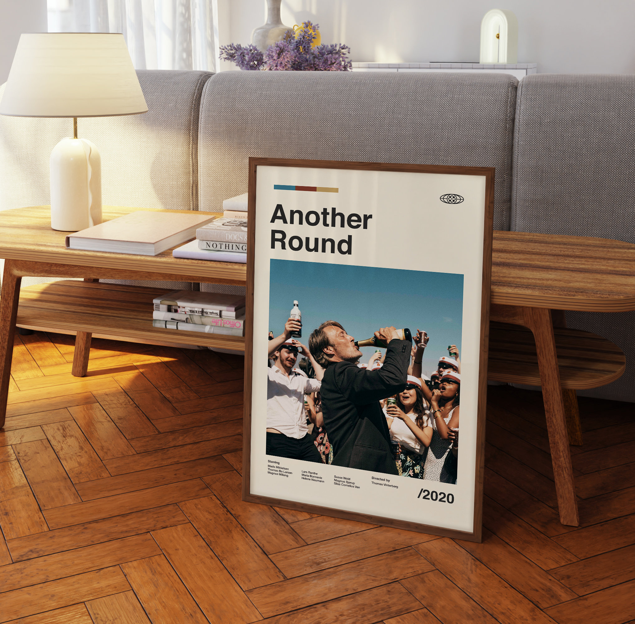 Another Round (Druk) Wall Art Print - Mads Mikkelsen Film Poster sold ...