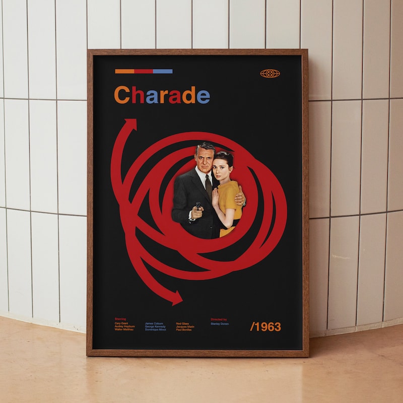 Charade Film Poster - Etsy