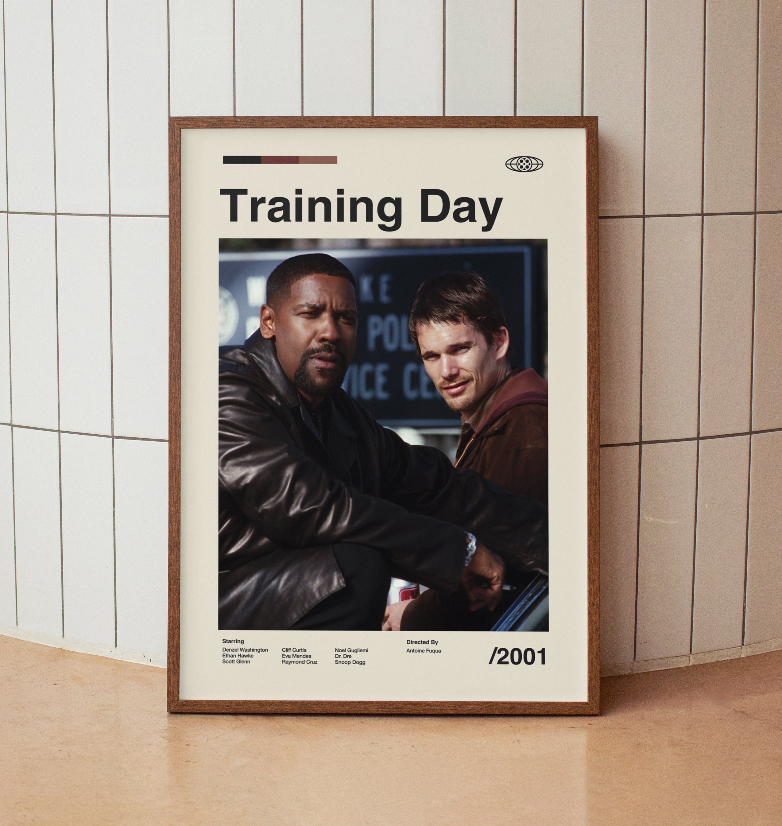 Denzel Washington Training Day Poster