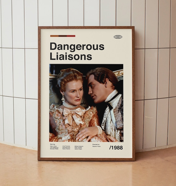 Dangerous Liaisons 1988 Movie Poster