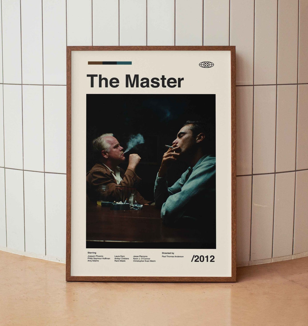 The Master 2012 Vintage Movie Poster - Joaquin Phoenix Philip Seymour ...