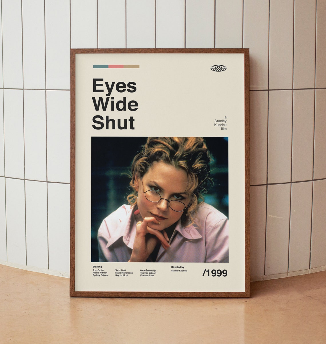 Eyes Wide Shut Vintage Movie Poster Tom Cruise Stanley Kubrick Nicole ...