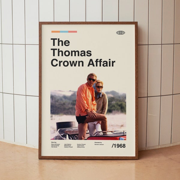 Steve Mcqueen Thomas Crown Affair Poster - Etsy