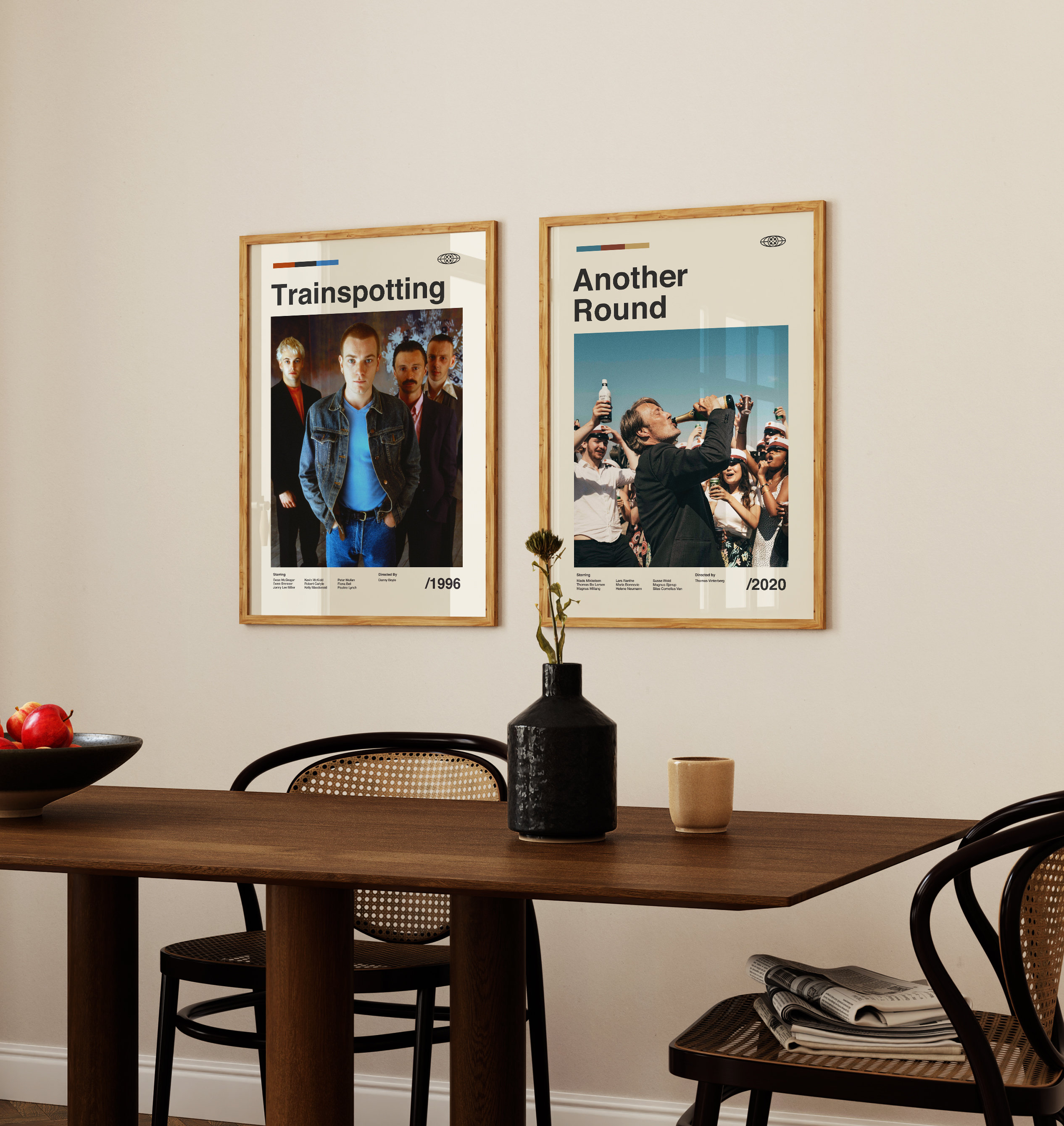 Another Round (Druk) Wall Art Print - Mads Mikkelsen Film Poster sold ...