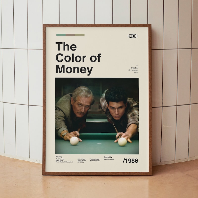 Color of Money Print - Etsy UK