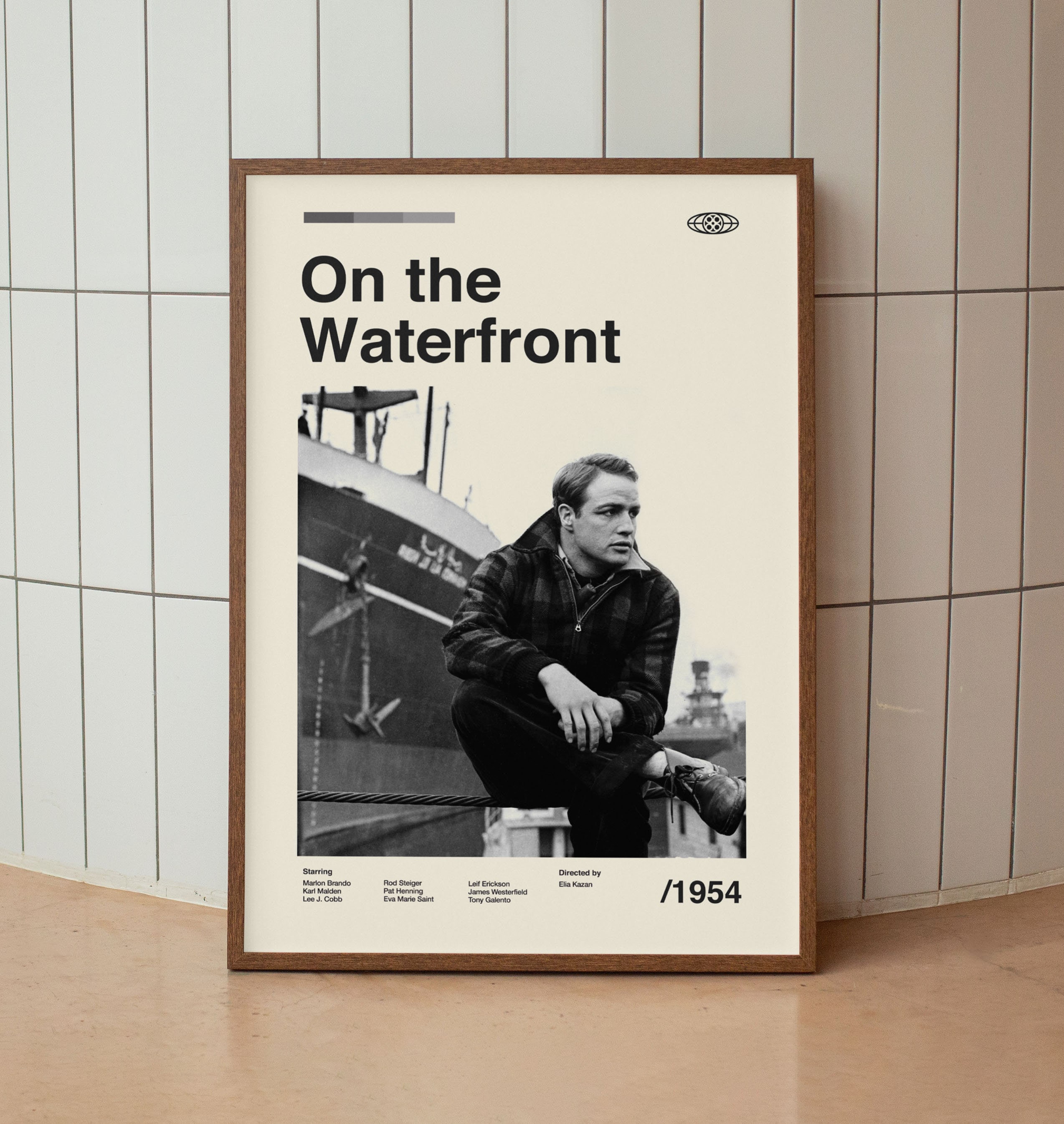 Marlon Brando On The Waterfront Poster