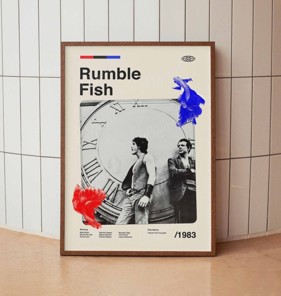 Rumble Fish Movie Poster
