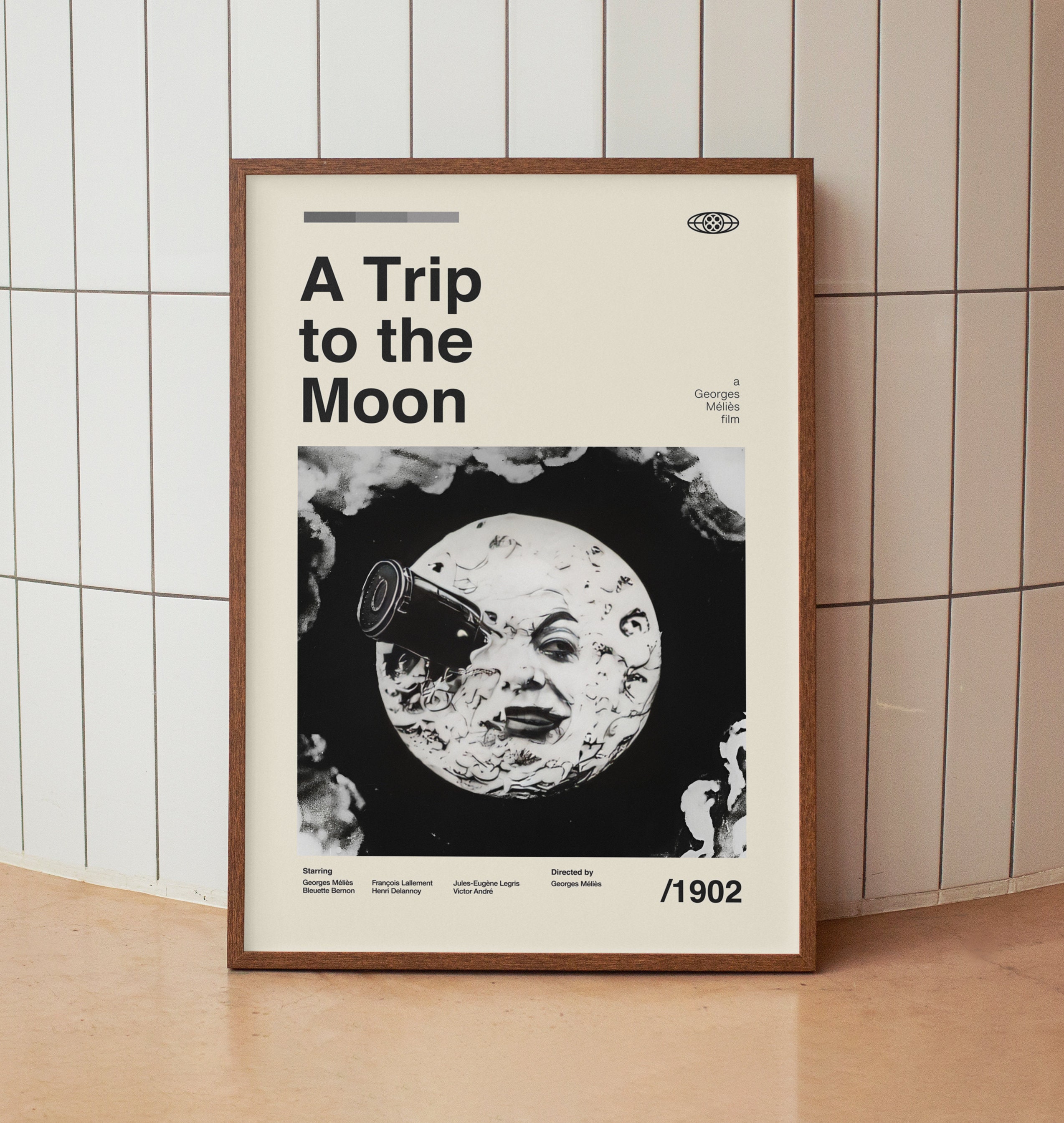 A Trip to the Moon 1902 Vintage Movie Poster Georges Méliès - Etsy