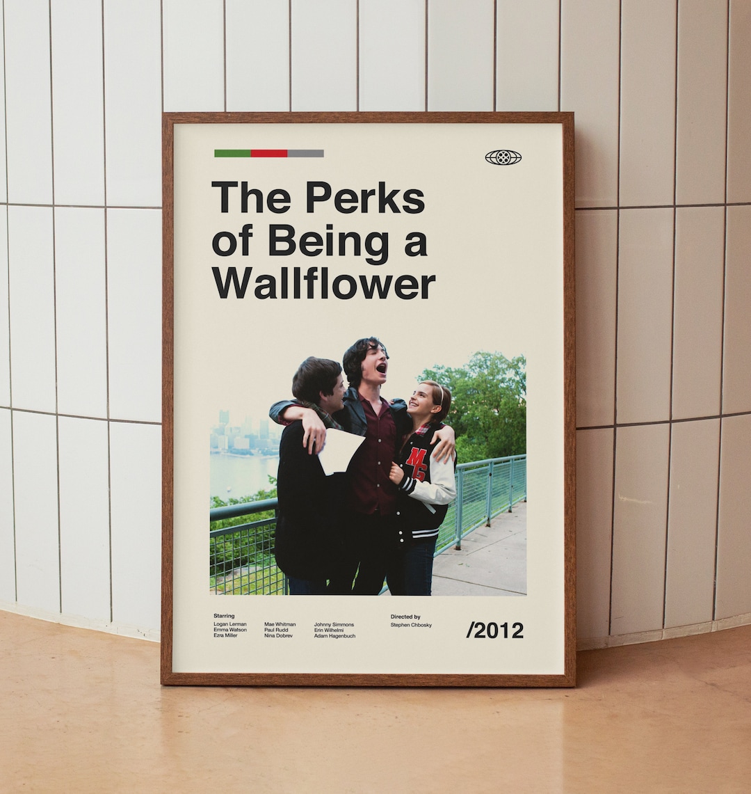 The Perks of Being a Wallflower Movie Poster - Emma Watson Ezra Miller ...