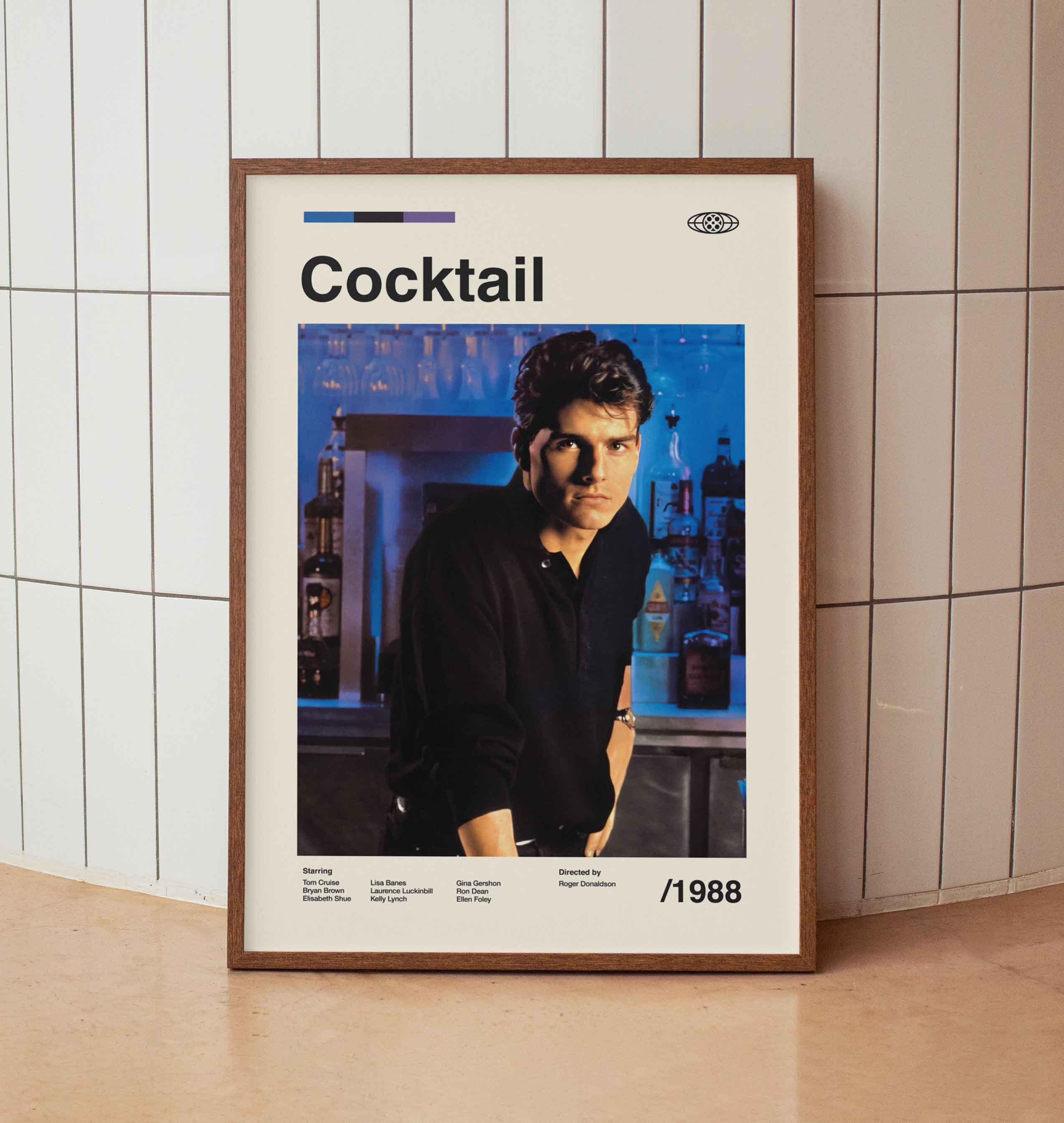 Cocktail Tom Cruise Poster