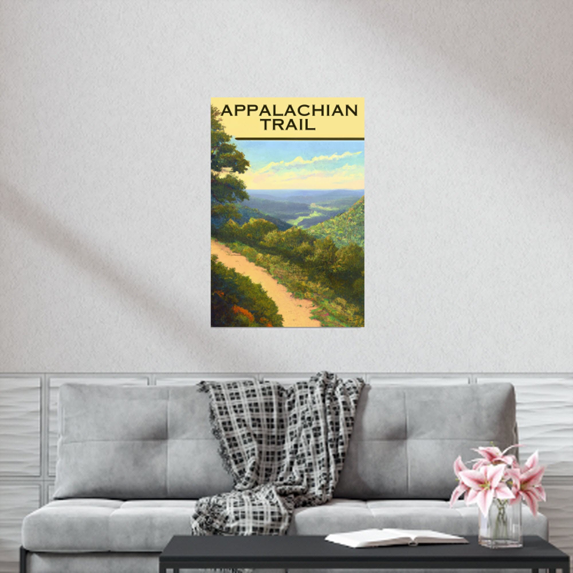 Appalachian Trail Digital Poster Print prints Full Size to 24 Inches X ...