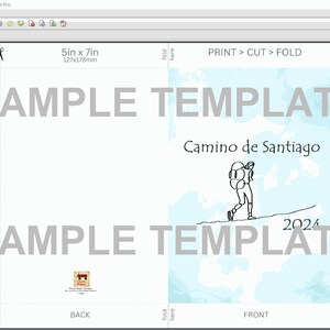 Buen Camino / Camino De Santiago Digital Card With Watercolor ...