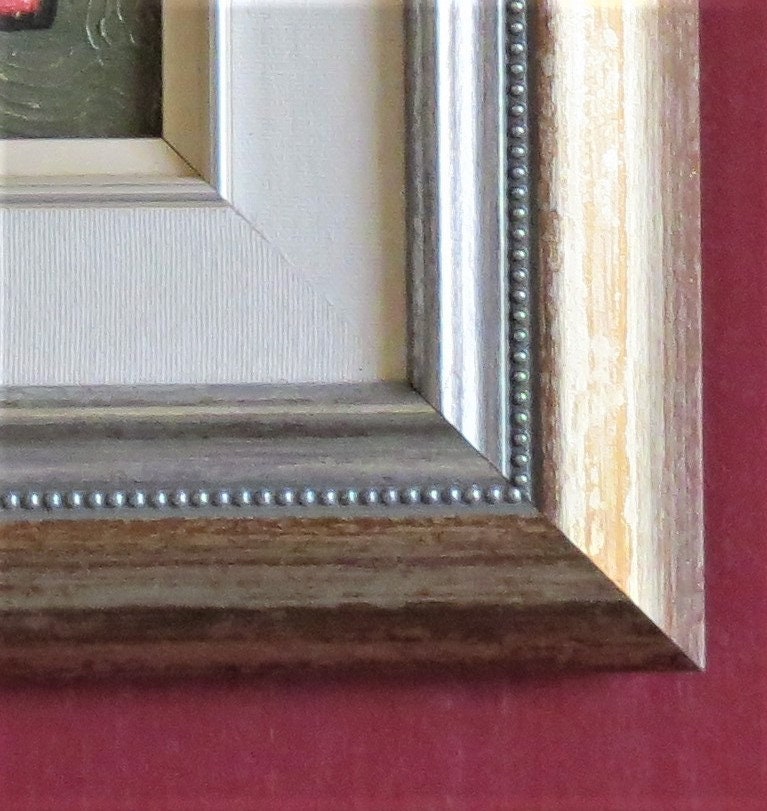 Signed Intaglio Style Oil Painting on Canvas Depicting 6 Symbols. - Etsy