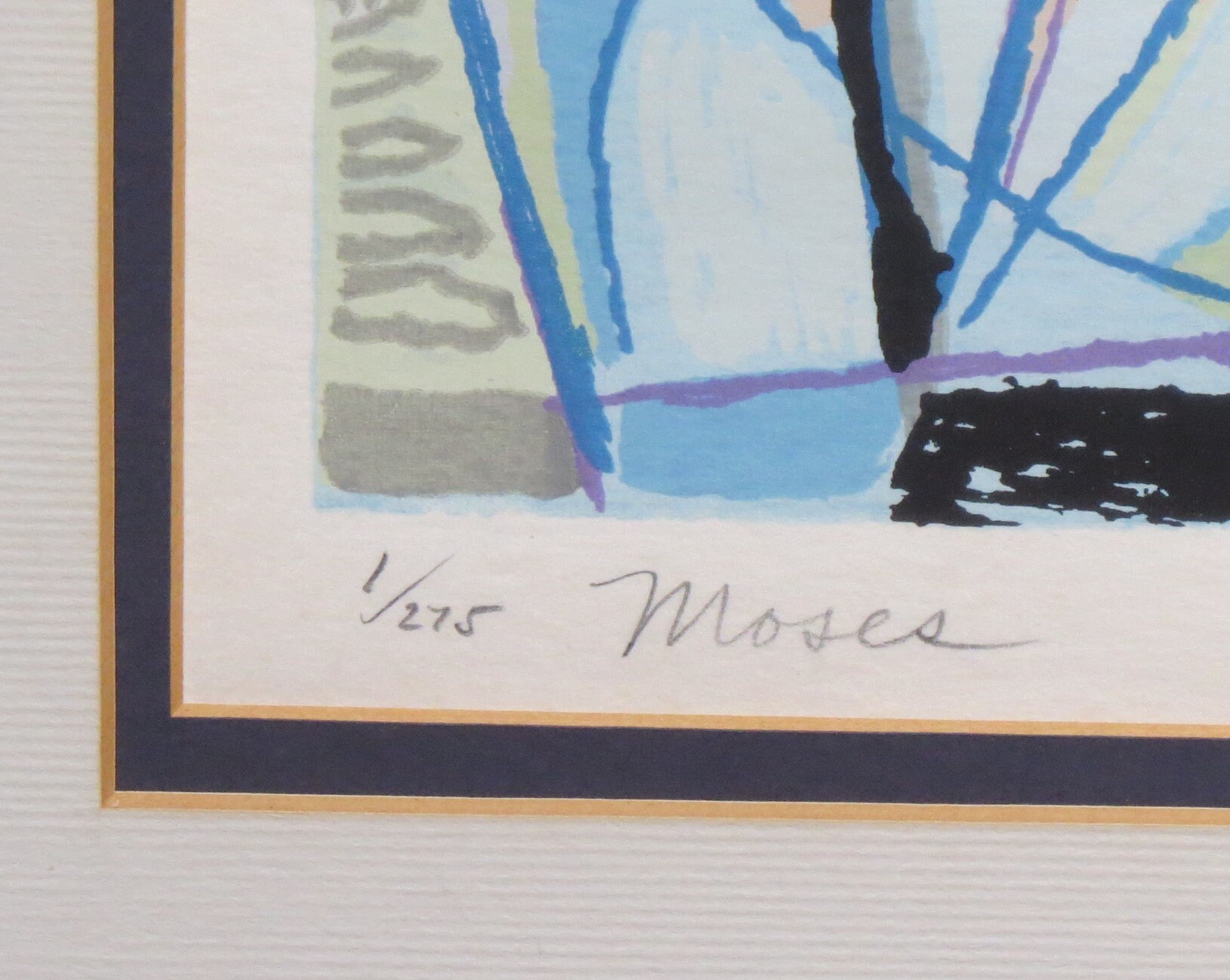 Irving Amen (american) - Limited Edition Lithograph Titled 'moses'. - Etsy