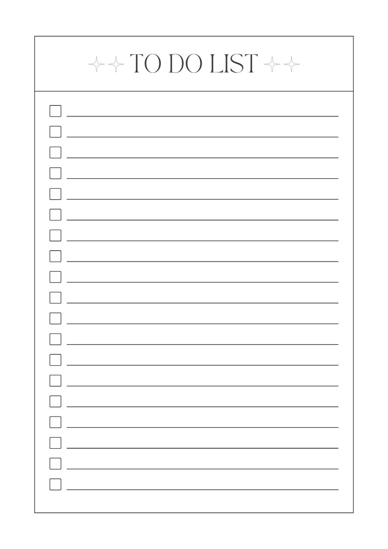 To-do List - Etsy