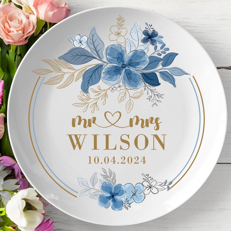 Wedding Plates - Etsy
