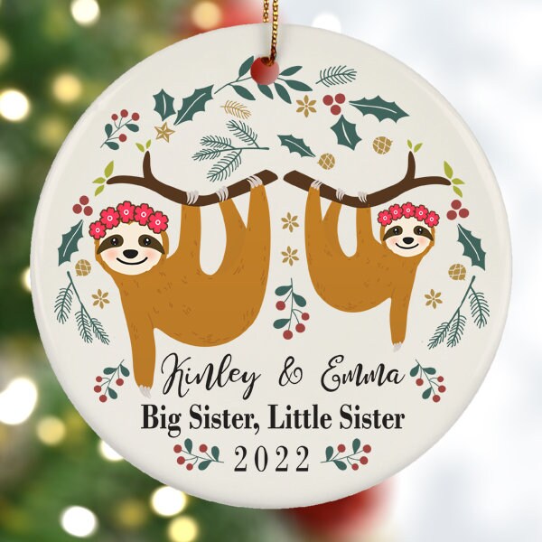 Siblings Custom Ornament - Etsy