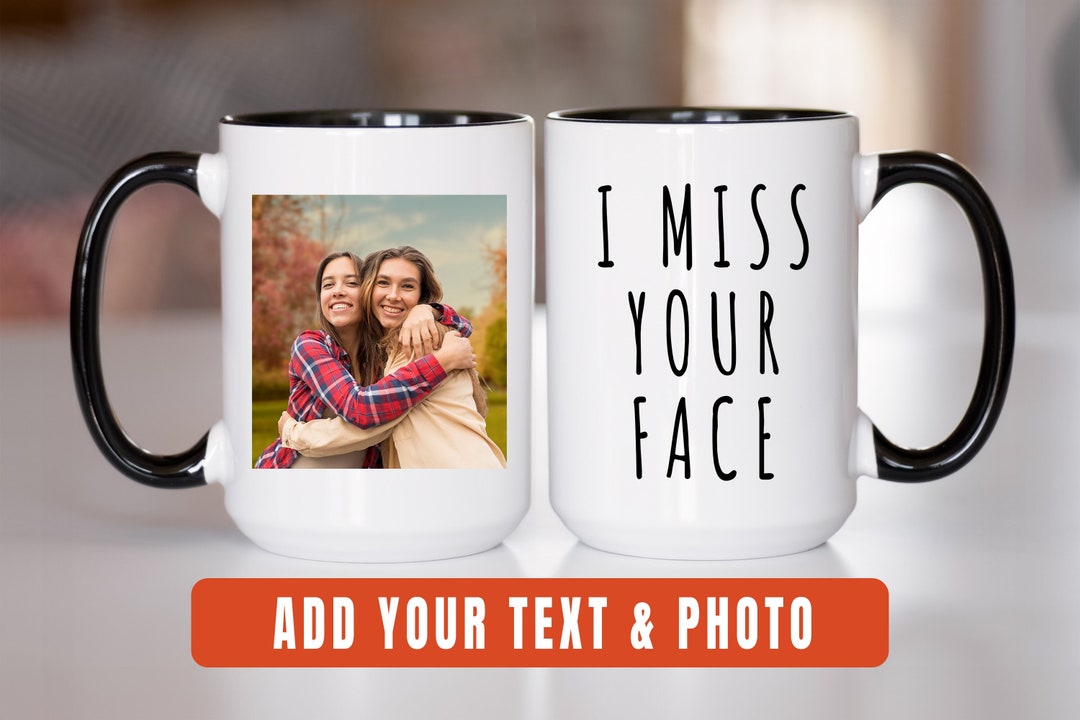 Personalized Photo Mug, Custom Photo Mug for Grandma, Photo Mug for Mom ...