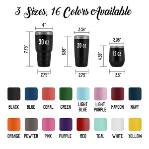 50th Birthday Tumbler, Personalized 50th Birthday Cup, 50 and Fabulous ...