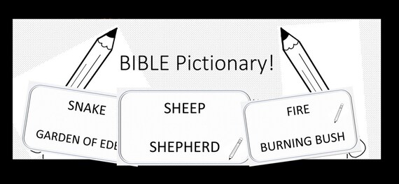 Hard Pictionary Cards