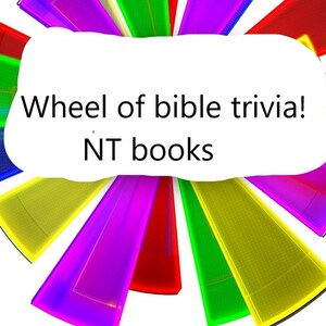 12 Wheel of Bible Trivia Games! Religious Game for Your Kids or Youth ...