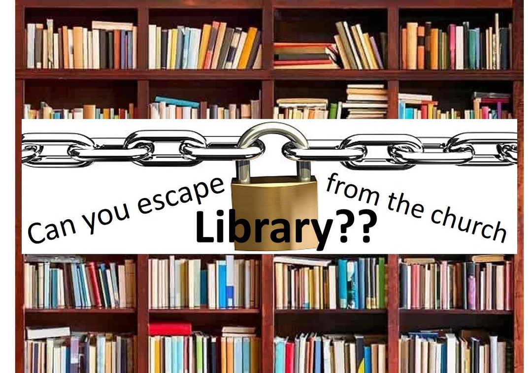 Church Library Religious Bible Escape Room - Etsy