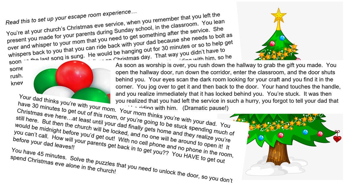 Religious Christmas Elementary Escape Room! - Etsy