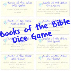 Over 15 Games to Review and Teach the Books of the Bible With Your ...