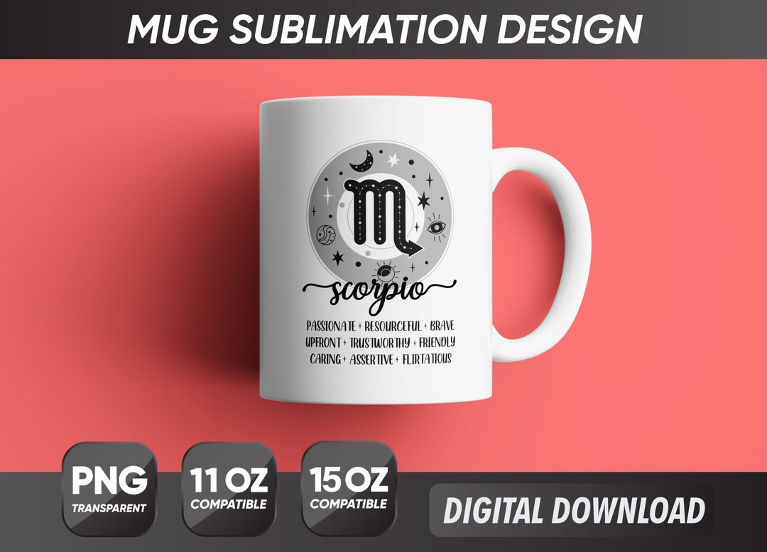 Scorpio Mug Png, Zodiac Signs Png, Astrology Zodiac Symbols Png, Zodiac ...