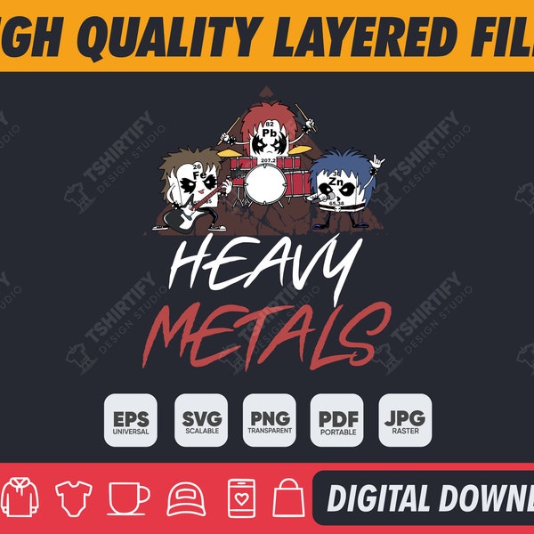 Heavy Metal - Etsy