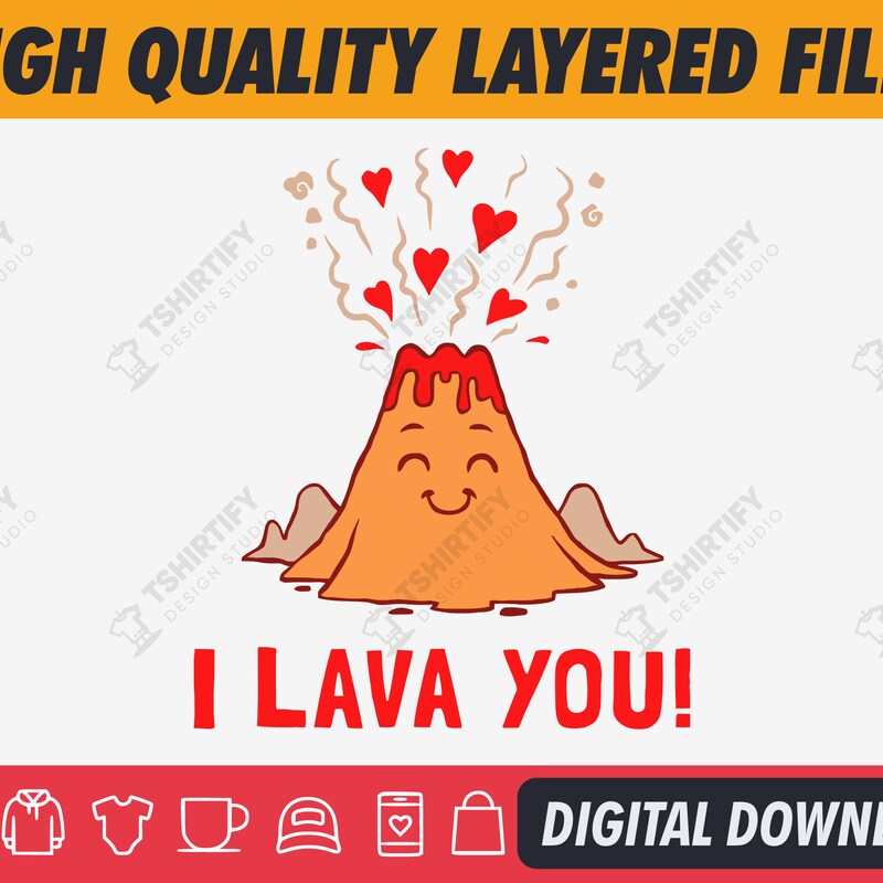 I Lava You Svg - Etsy