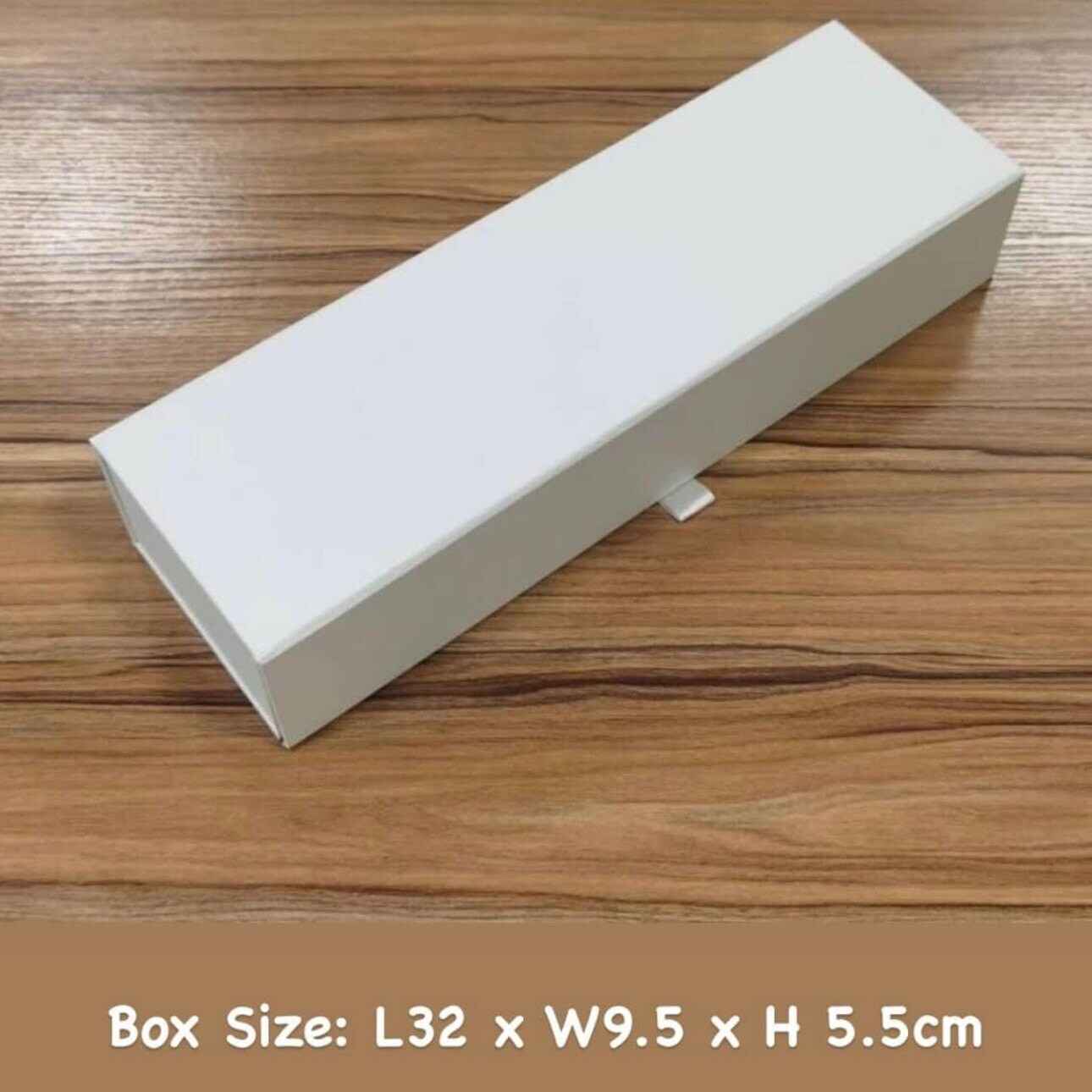 White Rectangular Magnetic Gift Boxes Hamper Box, Christmas Box ...