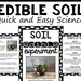 Edible Layers of Soil Quick and Easy Experiment - Etsy
