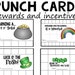 Punch Cards for Rewards and Incentives: St. Patrick's Day Holiday ...