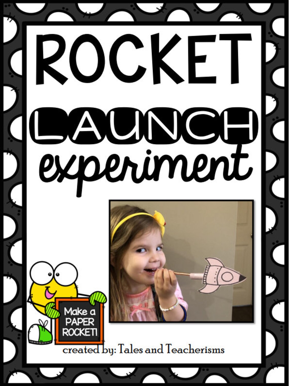 Quick and Easy Science Experiment-launch Paper Rocket STEM Engineering ...