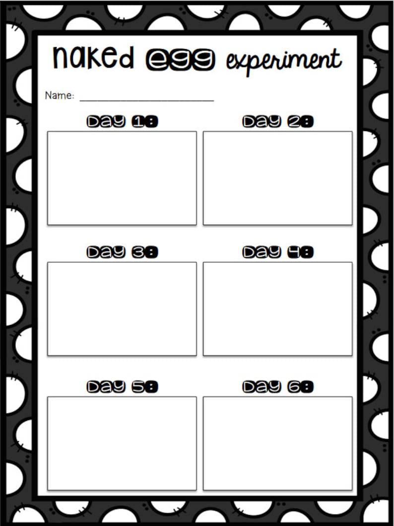 Quick and Easy Science Experiment: Create a Rubber (naked)egg in Your ...