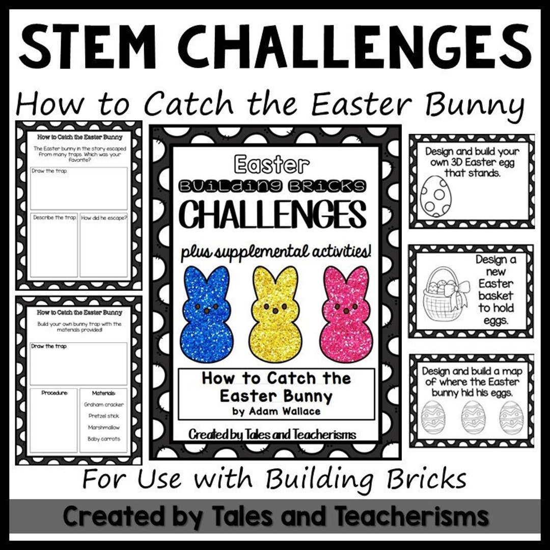 Building Brick STEM Challenges + ELA Activities: How to Catch the ...