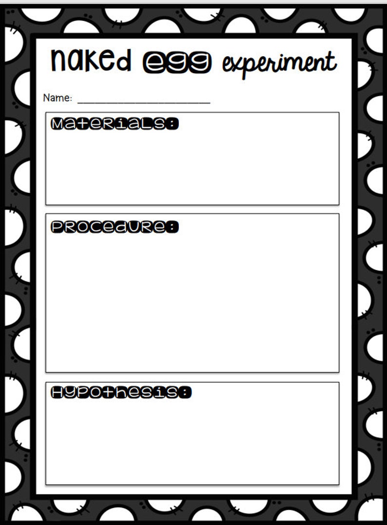 Quick and Easy Science Experiment: Create a Rubber (naked)egg in Your ...