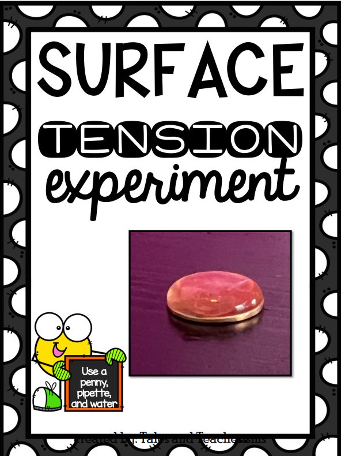 Quick and Easy Science Experiment: STEM Surface Tension on a Penny - Etsy