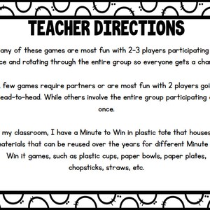 St. Patrick's Day Minute to Win It Challenges - Task Cards and Display ...